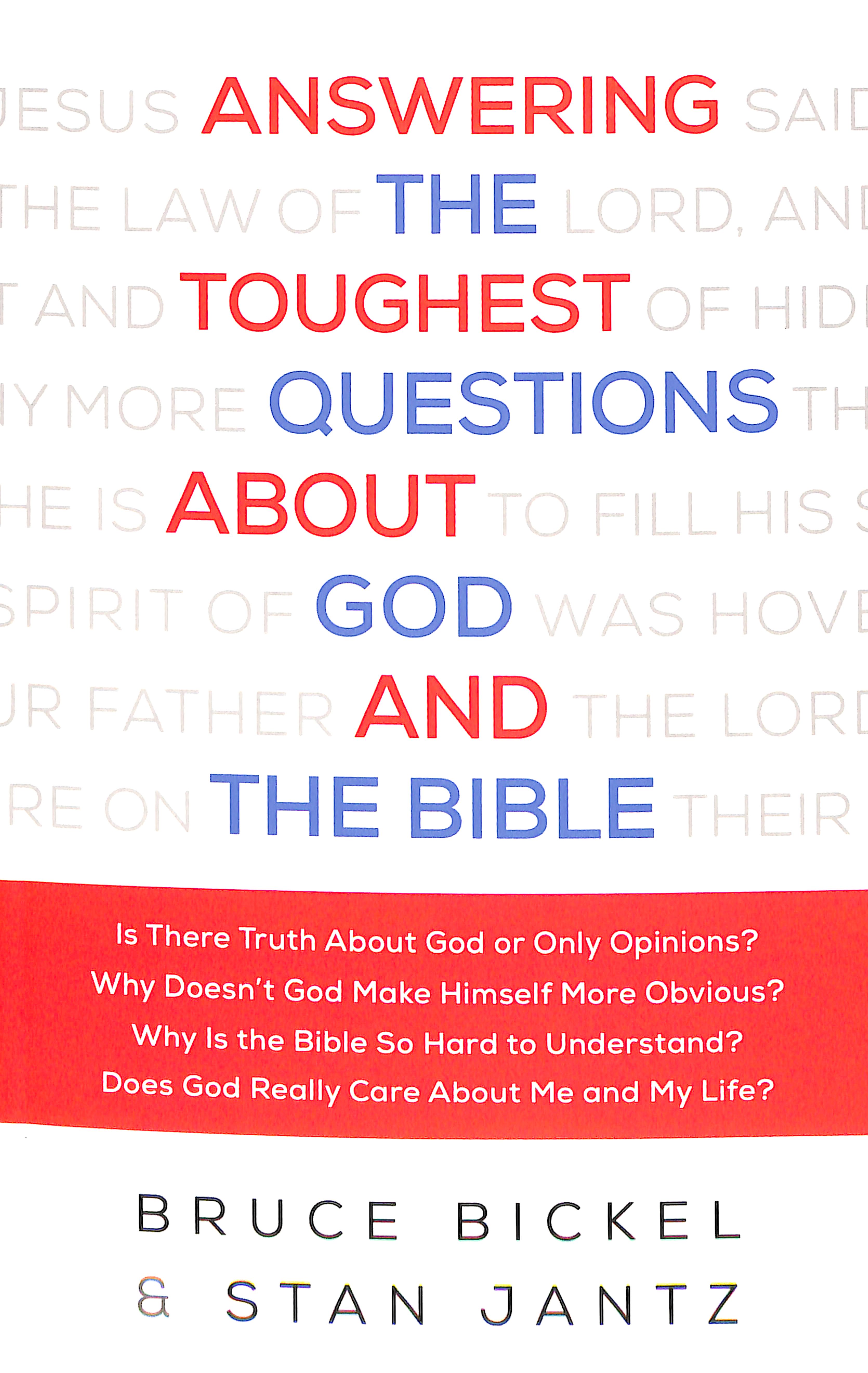Answering the Toughest Questions About God and the Bible | Koorong