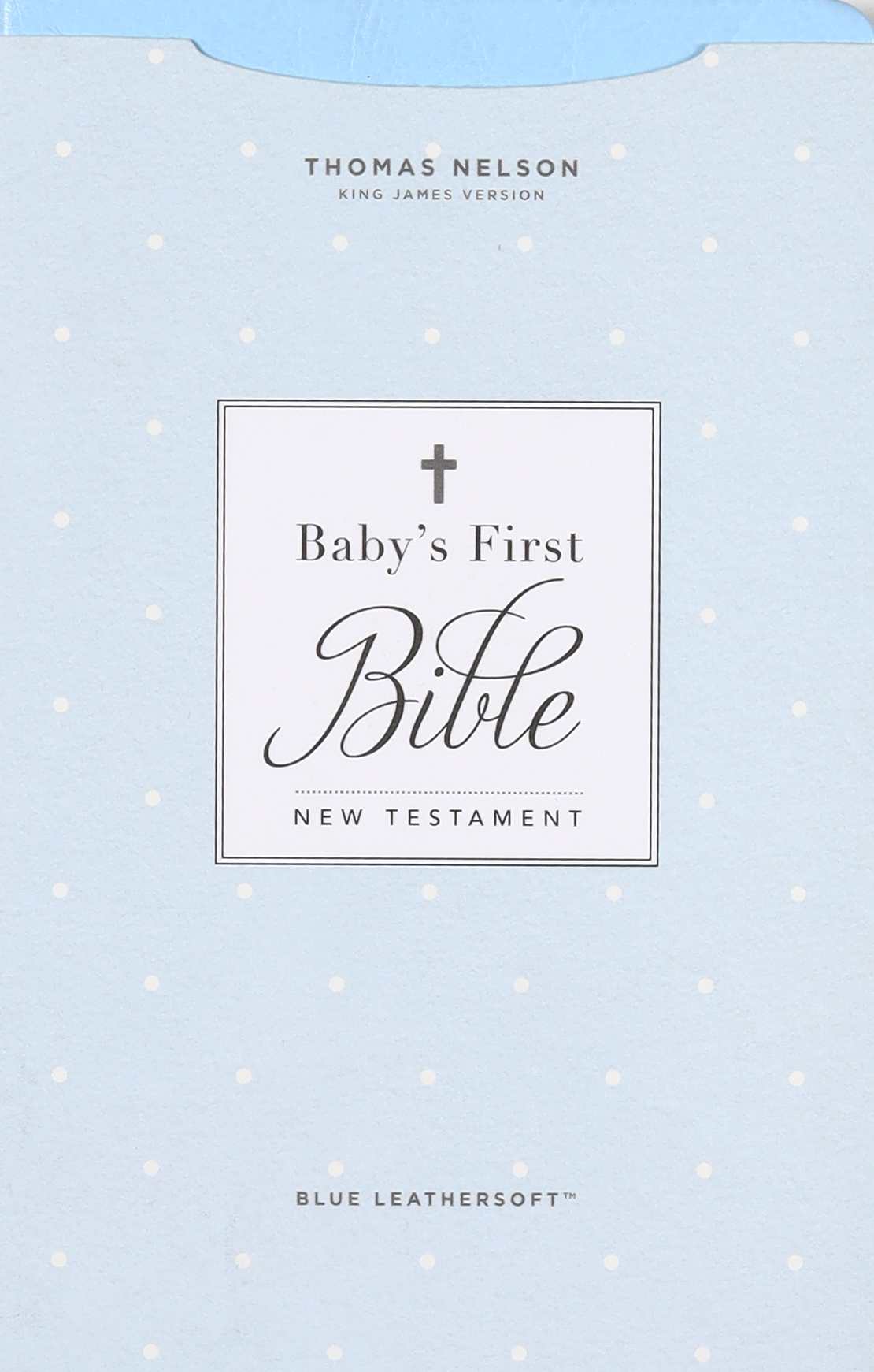 KJV Baby's First New Testament Blue (Red Letter Edition) | Koorong