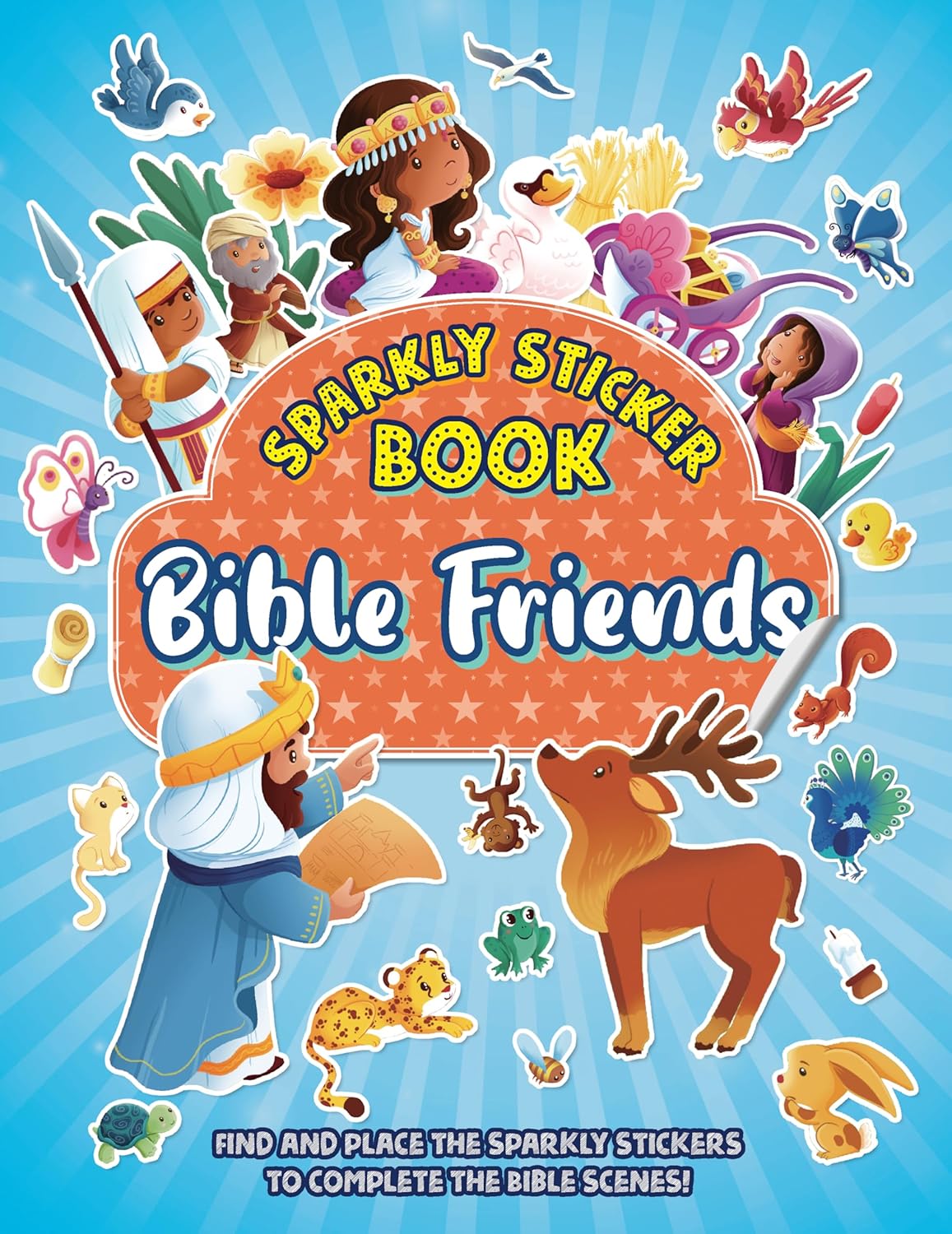 Bible Friends: Sparkly Sticker Book | Koorong