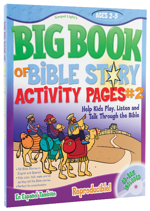 Big Book of Bible Story Activity Pages #02 (Reproducible) | Koorong