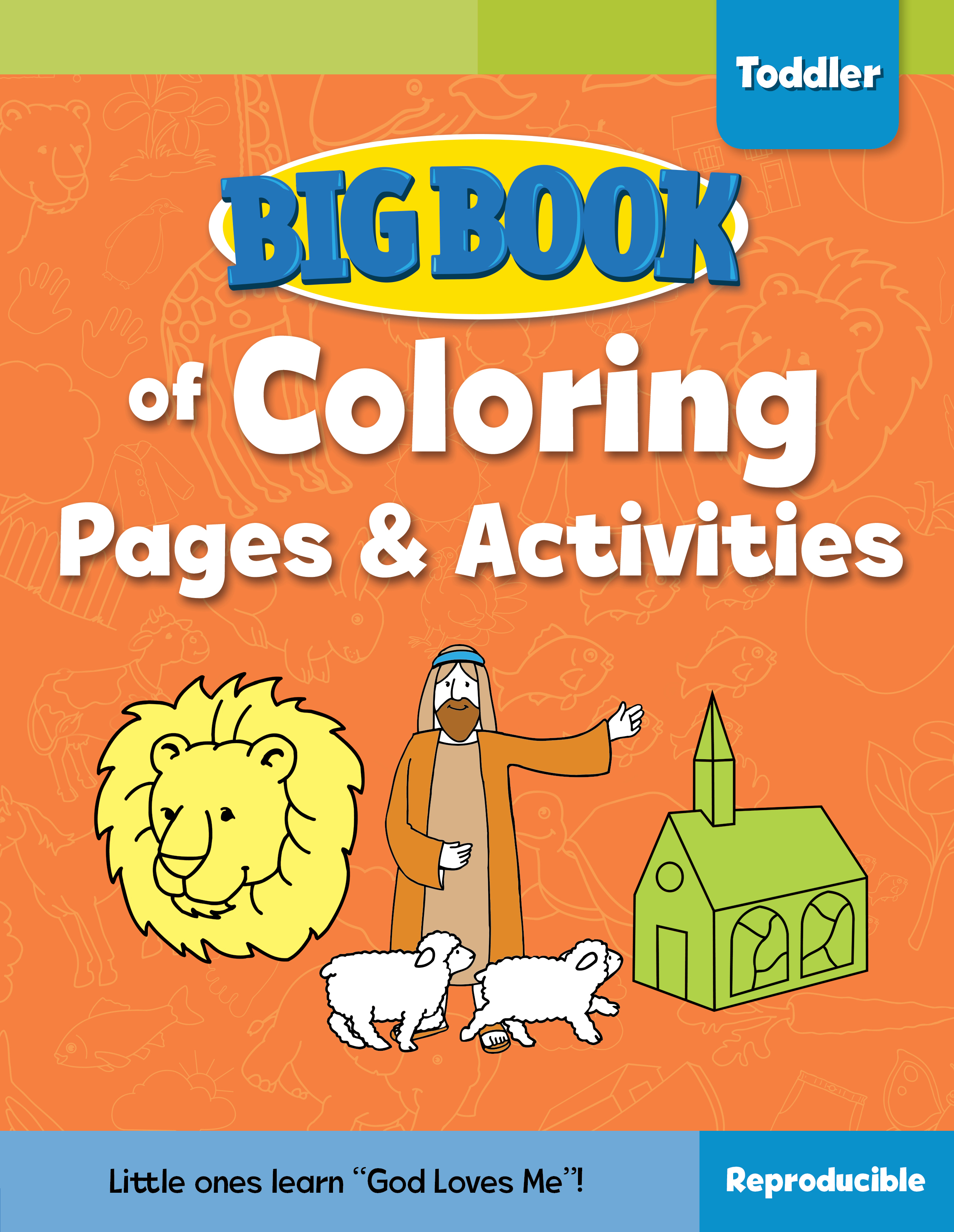 Big Book of Coloring Pages and Activities For Toddlers (Reproducible ...