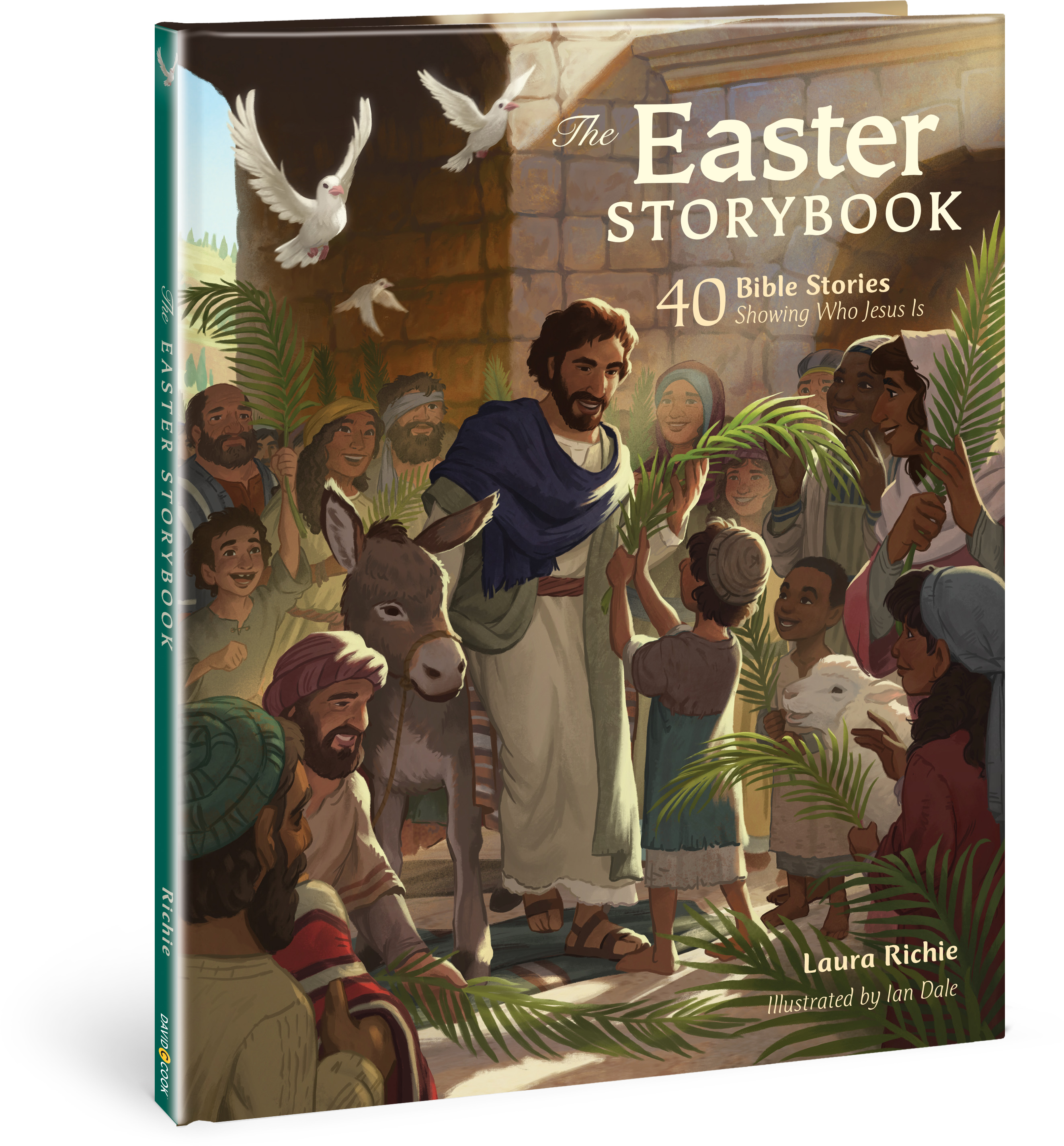 The Easter Storybook: 40 Bible Stories Showing Who Jesus is | Koorong
