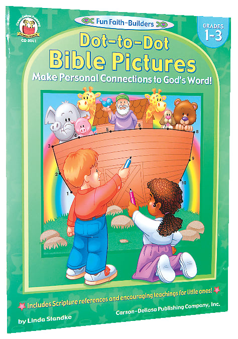 Dot-To-Dot Bible Pictures (Reproducible; Grades1-3) (Fun Faith-builders ...