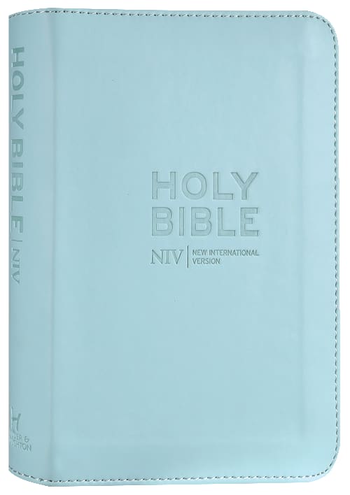 NIV Pocket Bible Mint Soft-Tone With Zip British Edition | Koorong