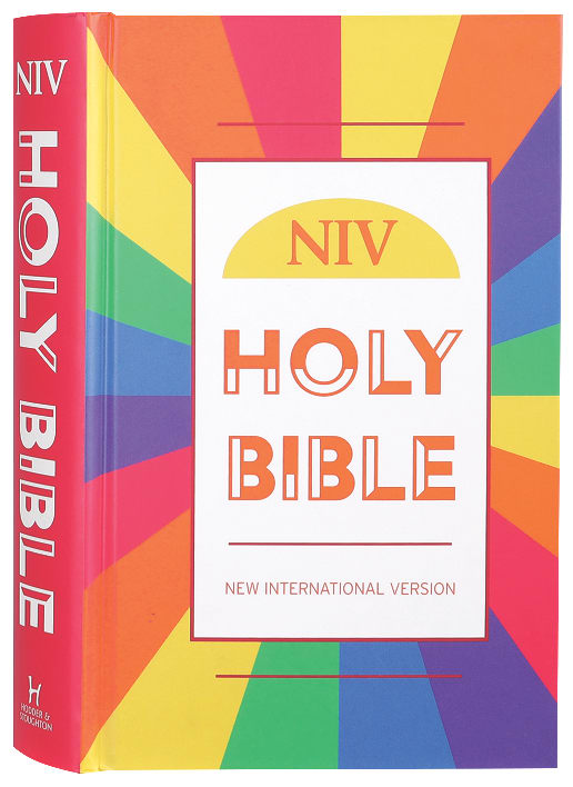 NIV Holy Bible Rainbow (British Spelling) | Koorong