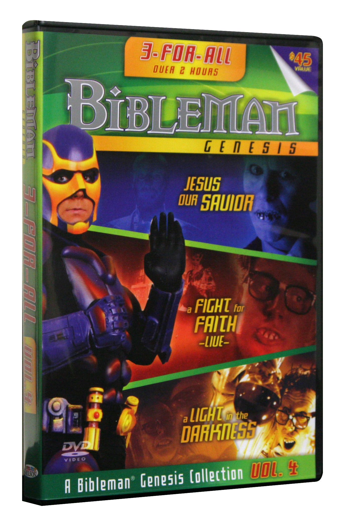 3 For All, DVD (Volume 4) (Bibleman Genesis Series) | Koorong