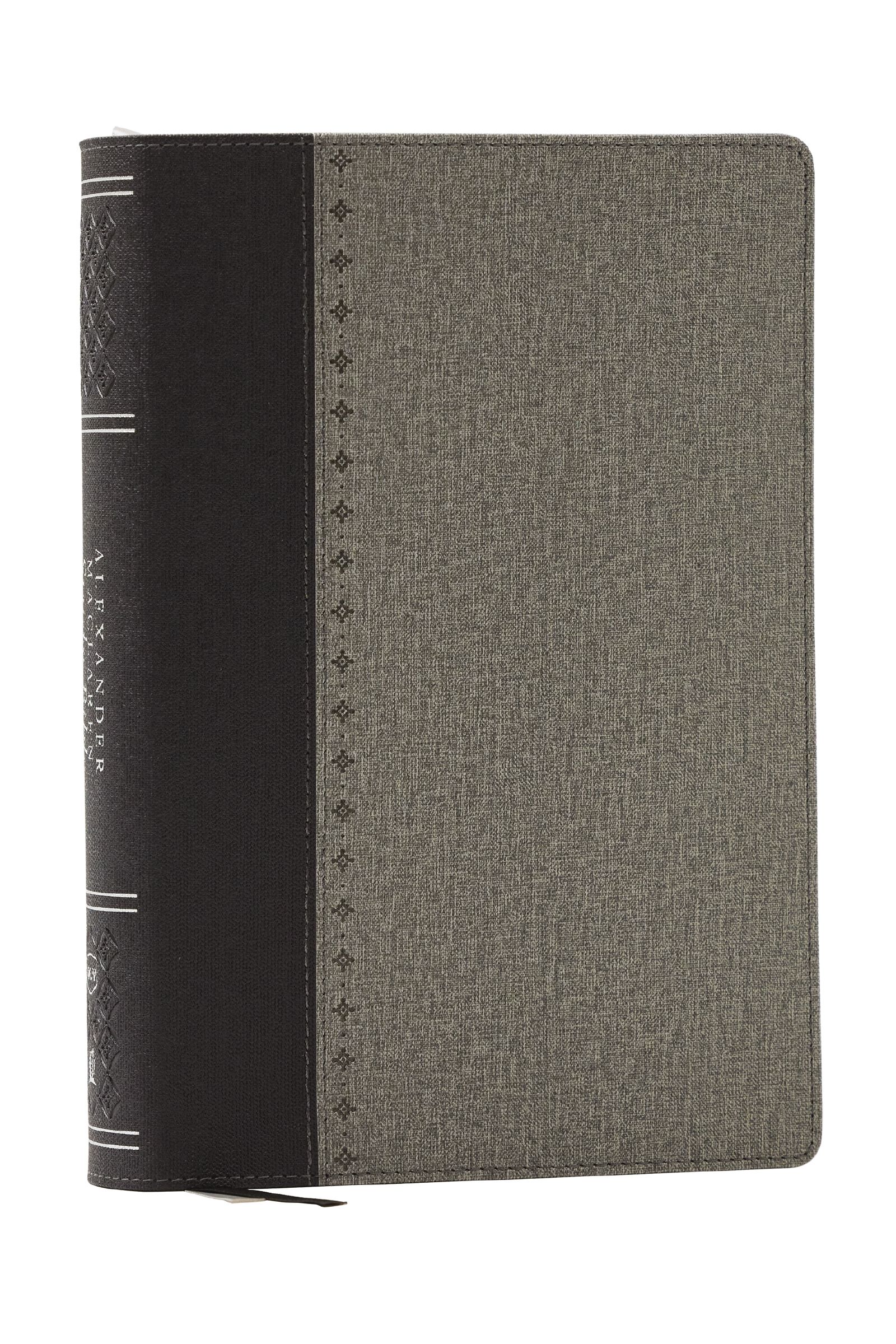 NKJV Alexander Maclaren Study Bible Black/Gray | Koorong