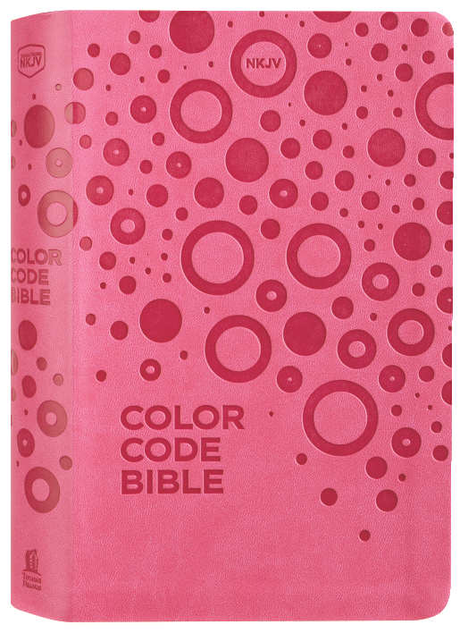 NKJV Color Code Bible for Kids, Pink | Koorong