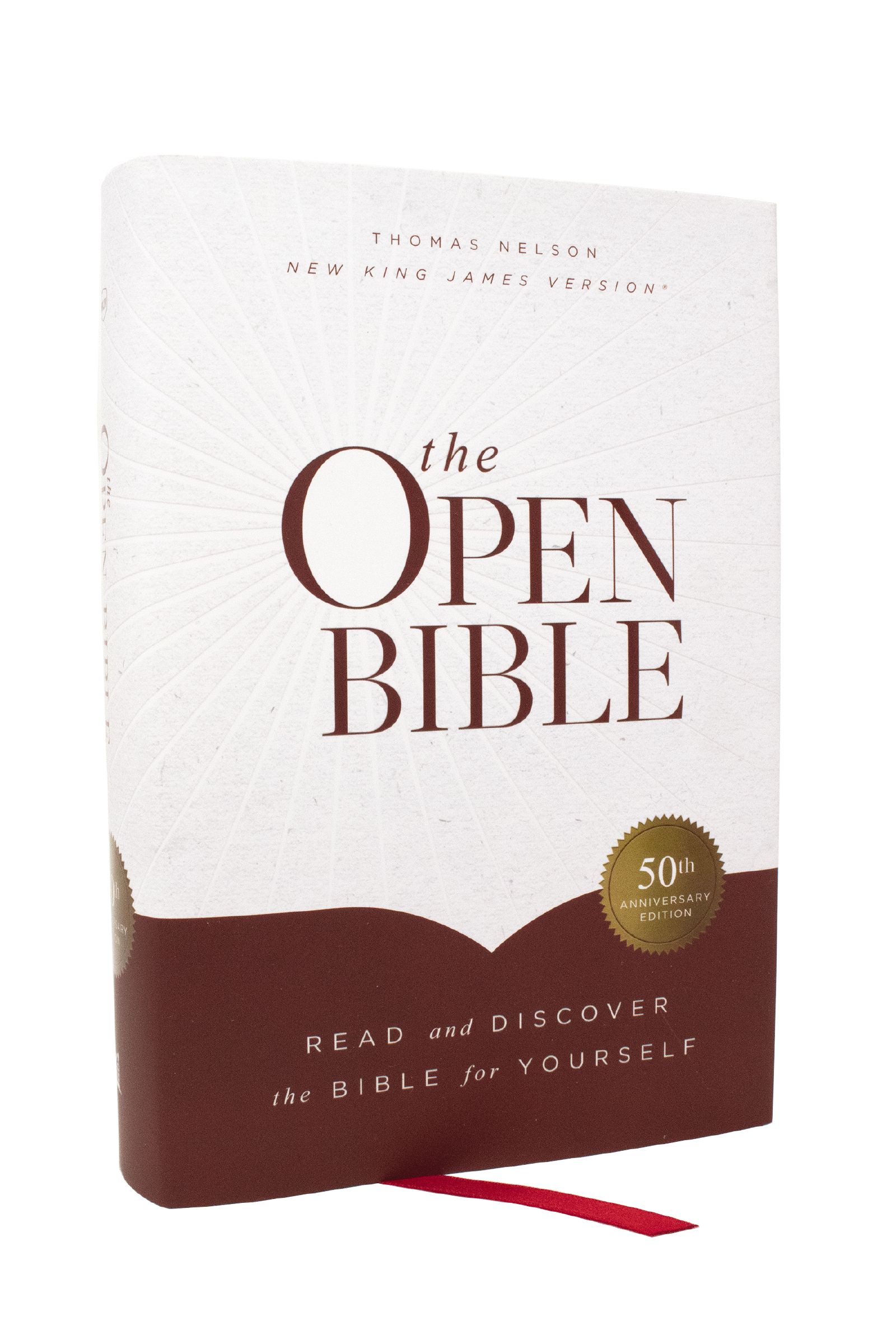 NKJV Open Bible: Read and Discover the Bible for Yourself (Red Letter ...