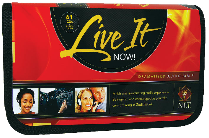 NLT Live It Now! Complete Dramatized Audio Bible (61 Cds) | Koorong