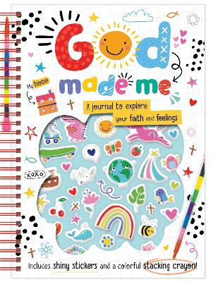 God Made Me Journal (Includes Stickers and Stacking Crayon) | Koorong