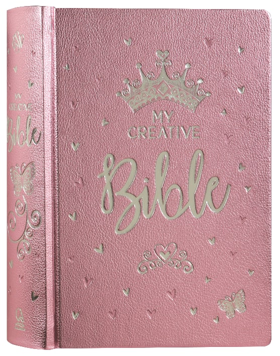 ESV My Creative Bible Pink Salsa Hardcover Luxleather | Koorong
