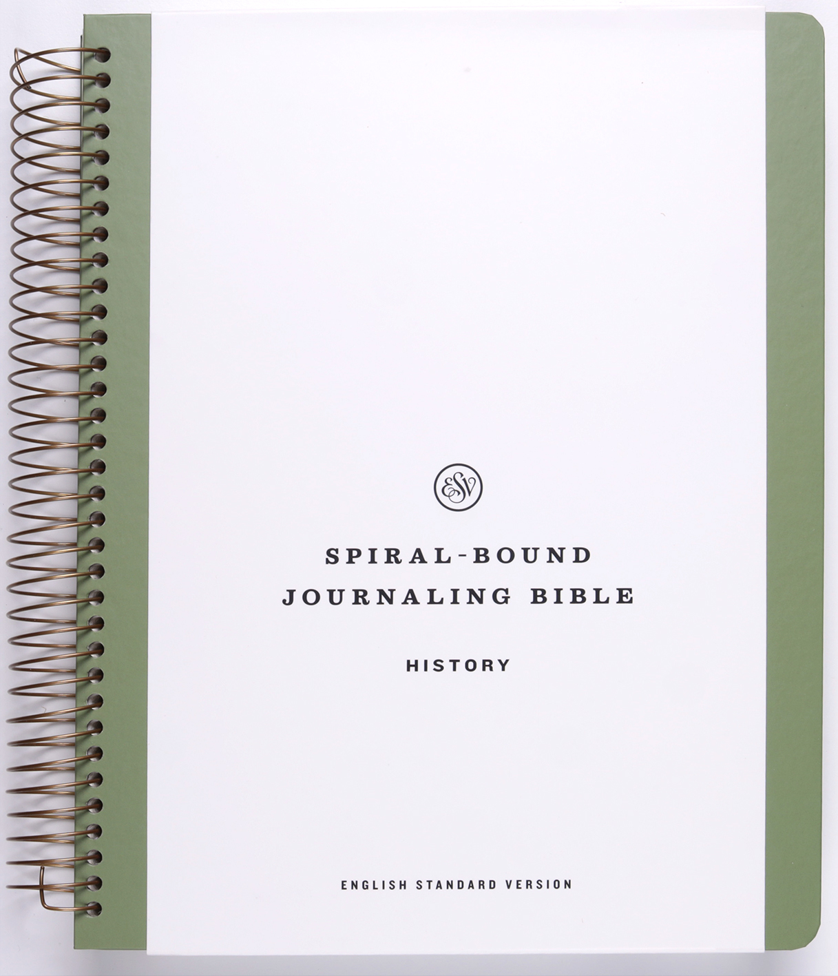 ESV Journaling Bible, History (Spiral Hardcover) | Koorong