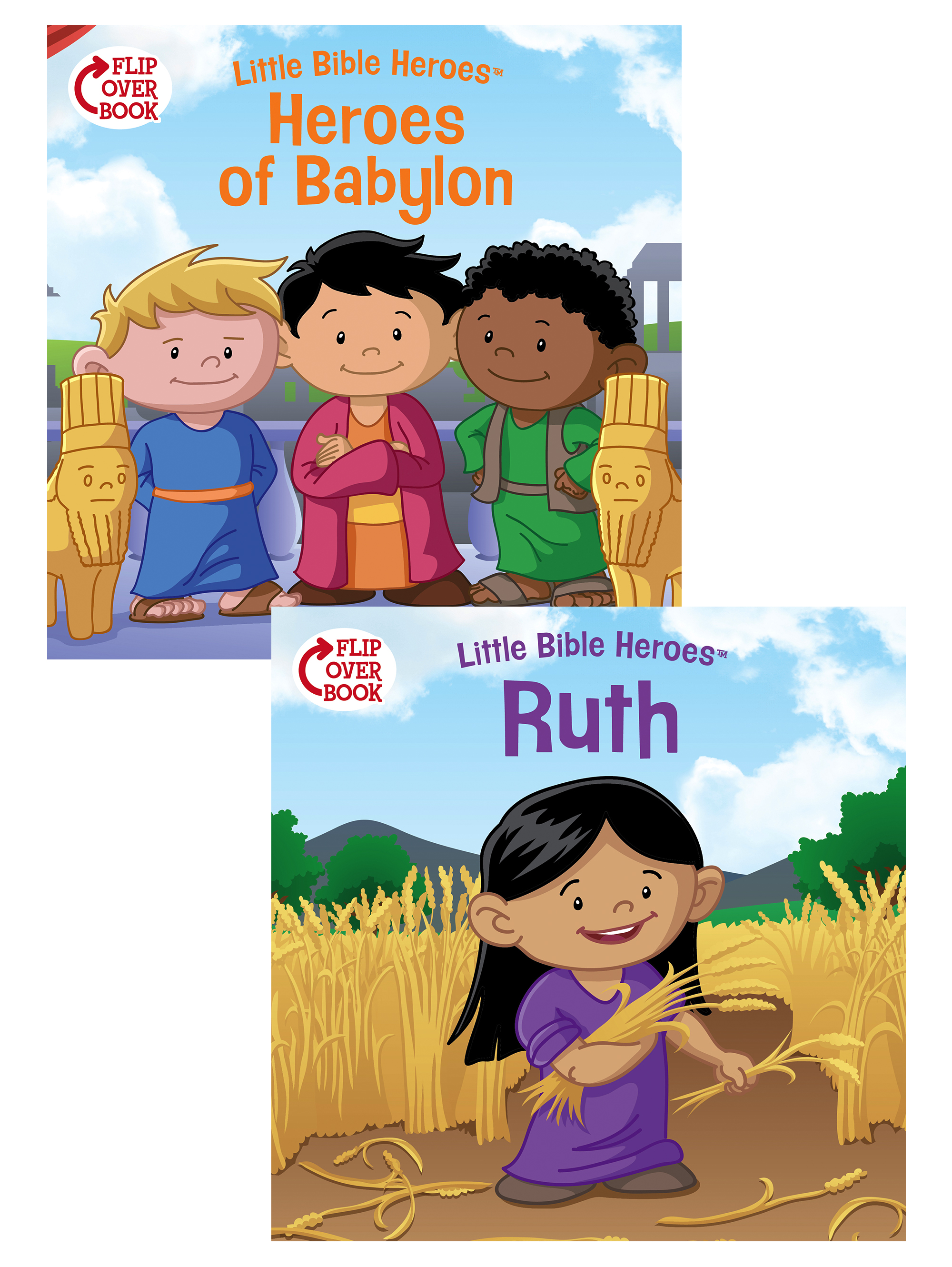 Heroes of Babylon/Ruth Flip-Over Book (Little Bible Heroes Series ...