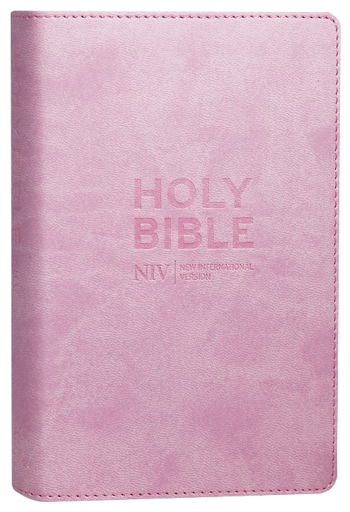 NIV Pocket Pastel Pink Bible Soft-Tone | Koorong