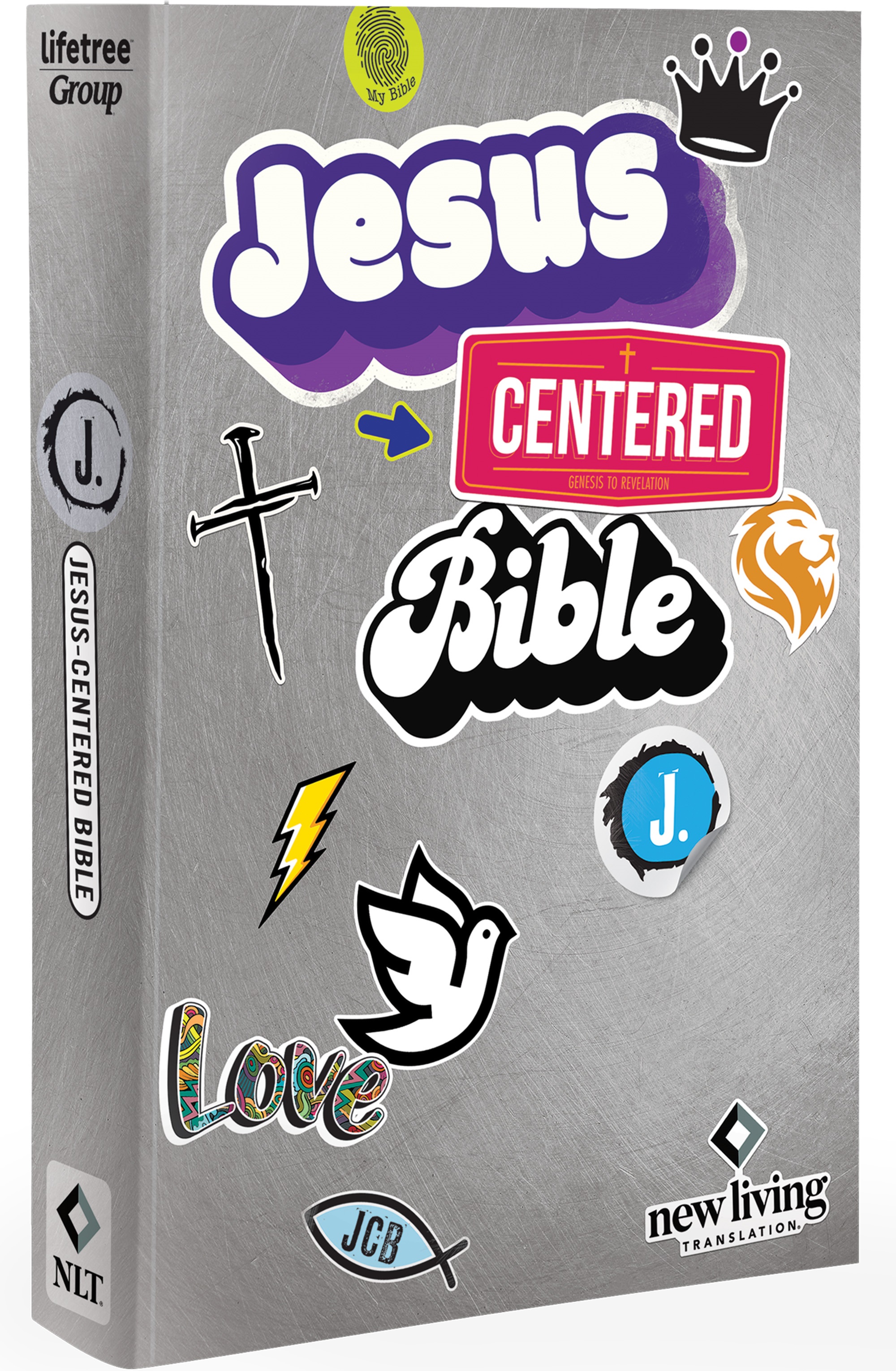 NLT Jesus-Centered Bible (Red Letter Edition) | Koorong