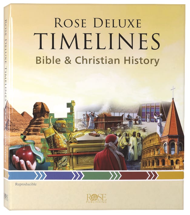 Rose Deluxe Timelines: Bible and Christian History (Reproducible) | Koorong