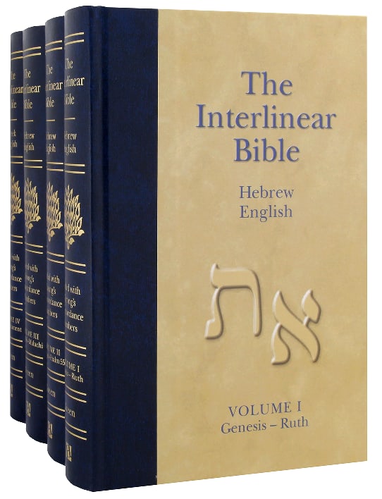 Interlinear Bible Hebrew/Greek/English (4 Vol Set) | Koorong