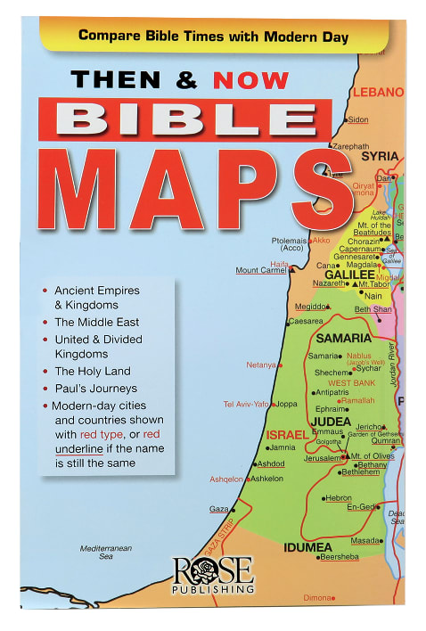 Bible Maps (Then And Now Series) | Koorong