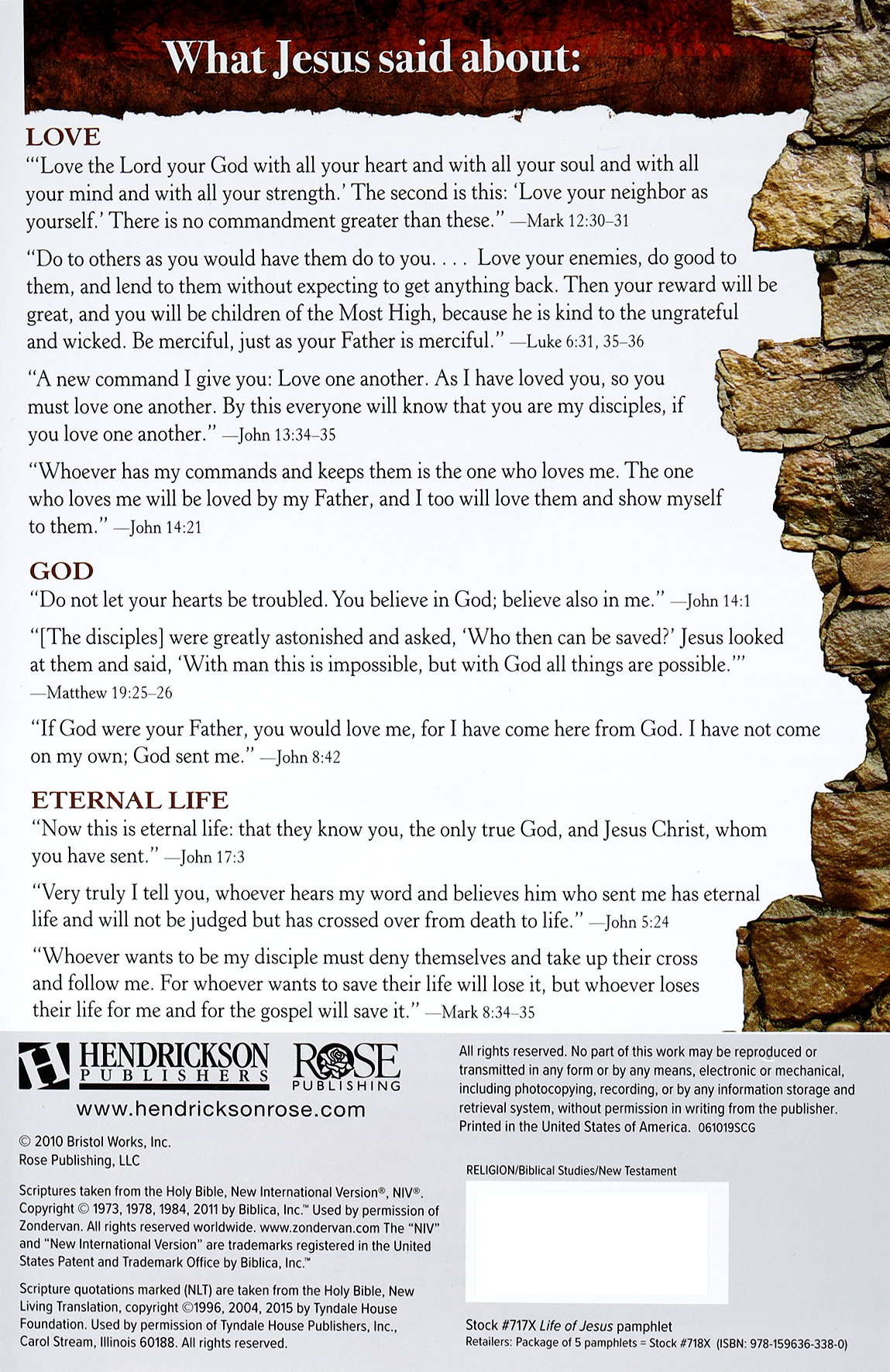 Life of Jesus (Rose Guide Series) | Koorong
