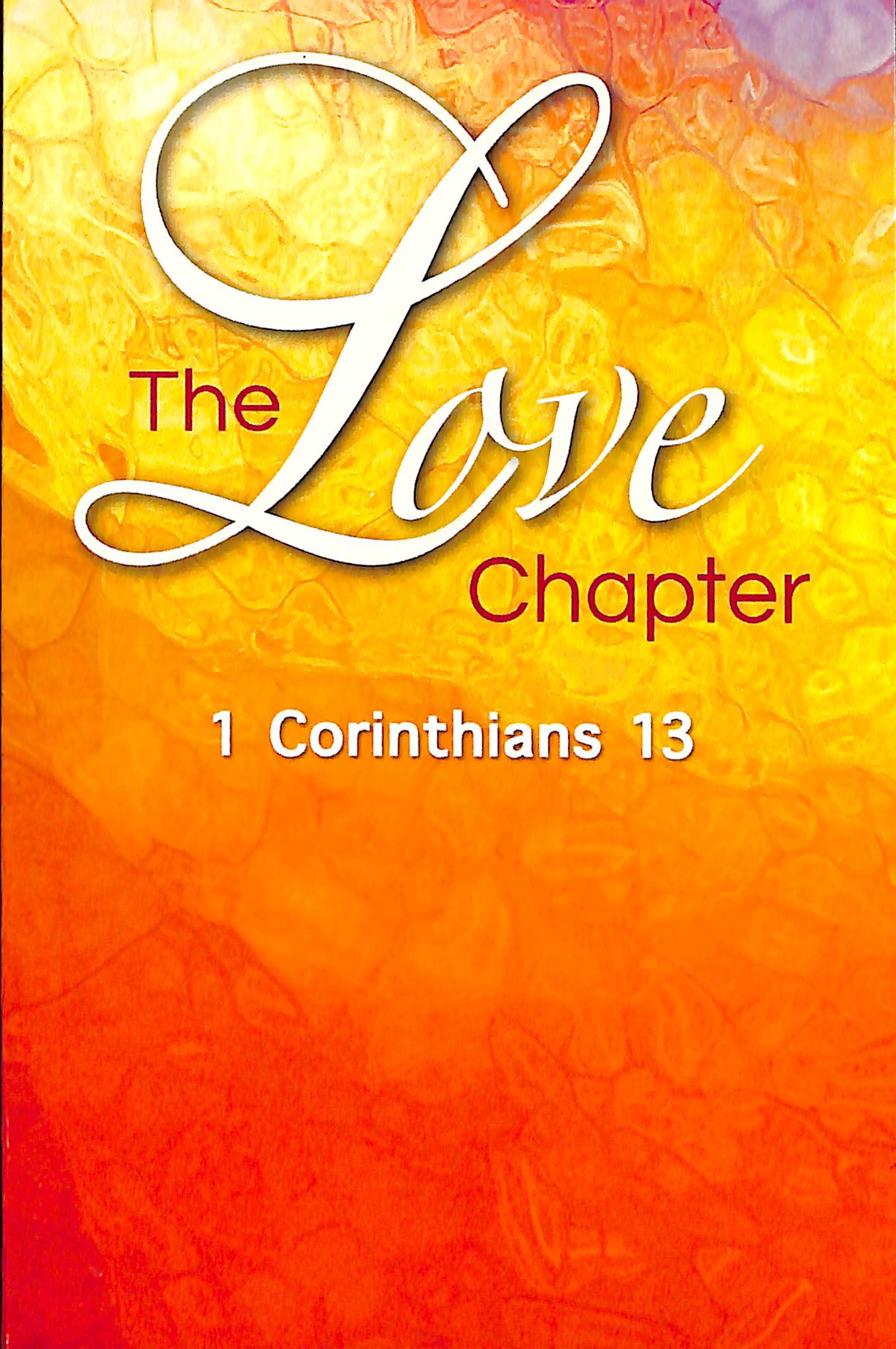 The Love Chapter: 1 Corinthians 13 | Koorong