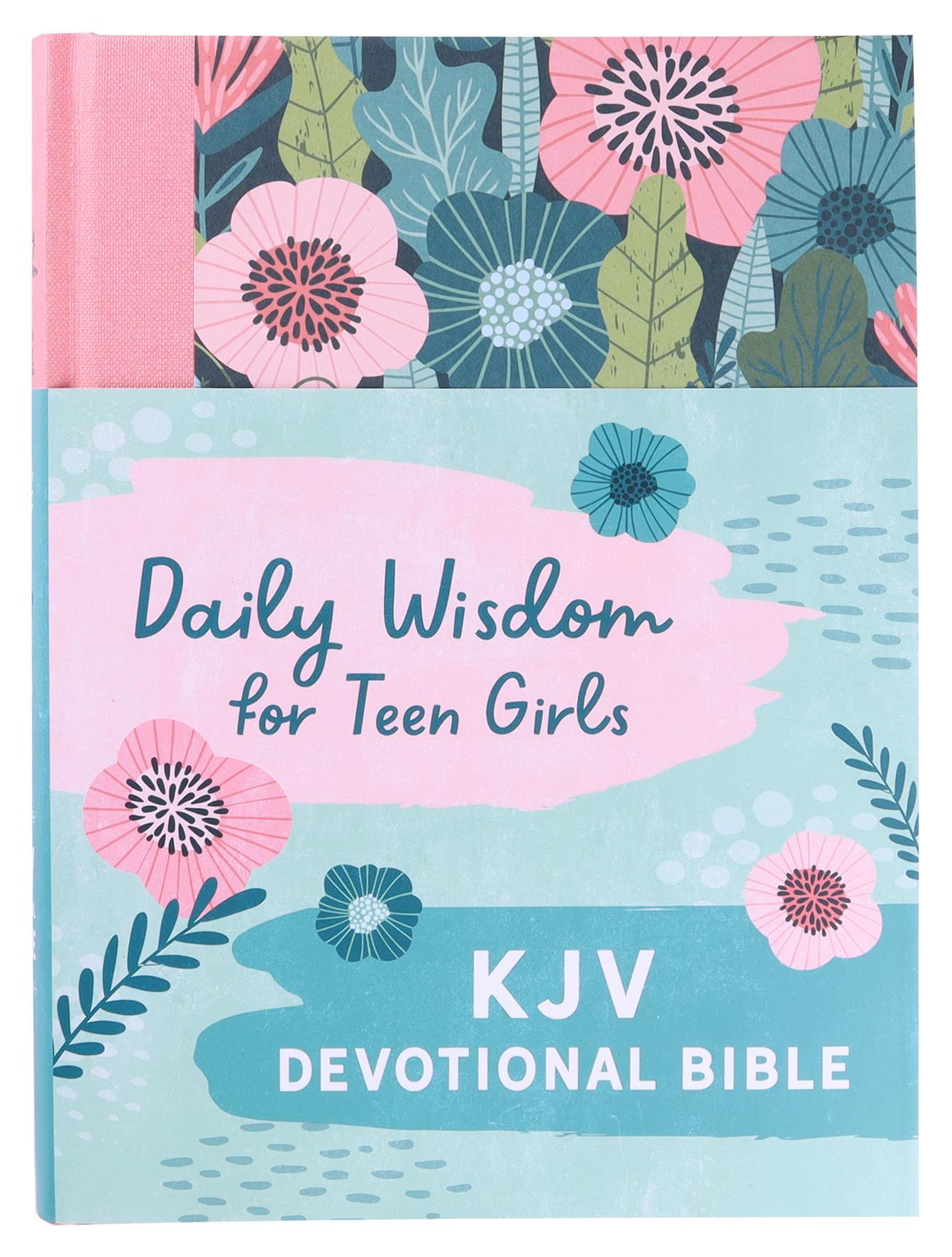 KJV Daily Wisdom For Teen Girls Devotional Bible (Red Letter Edition ...