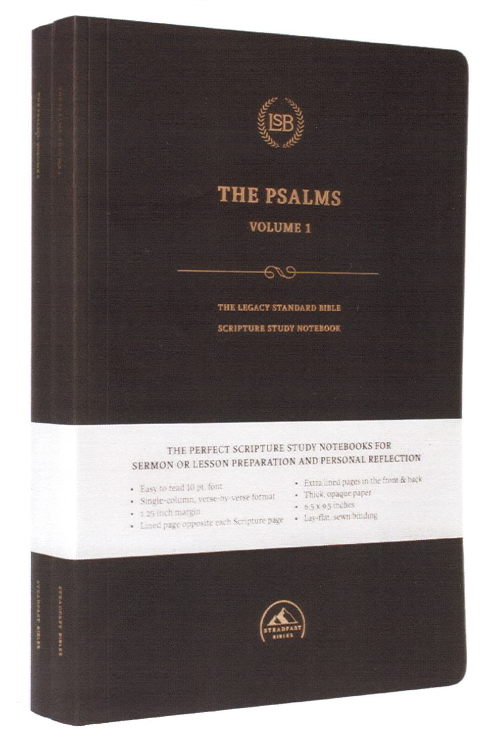 LSB Legacy Standard Bible Scripture Study Notebook Psalms (2 Vol Set ...