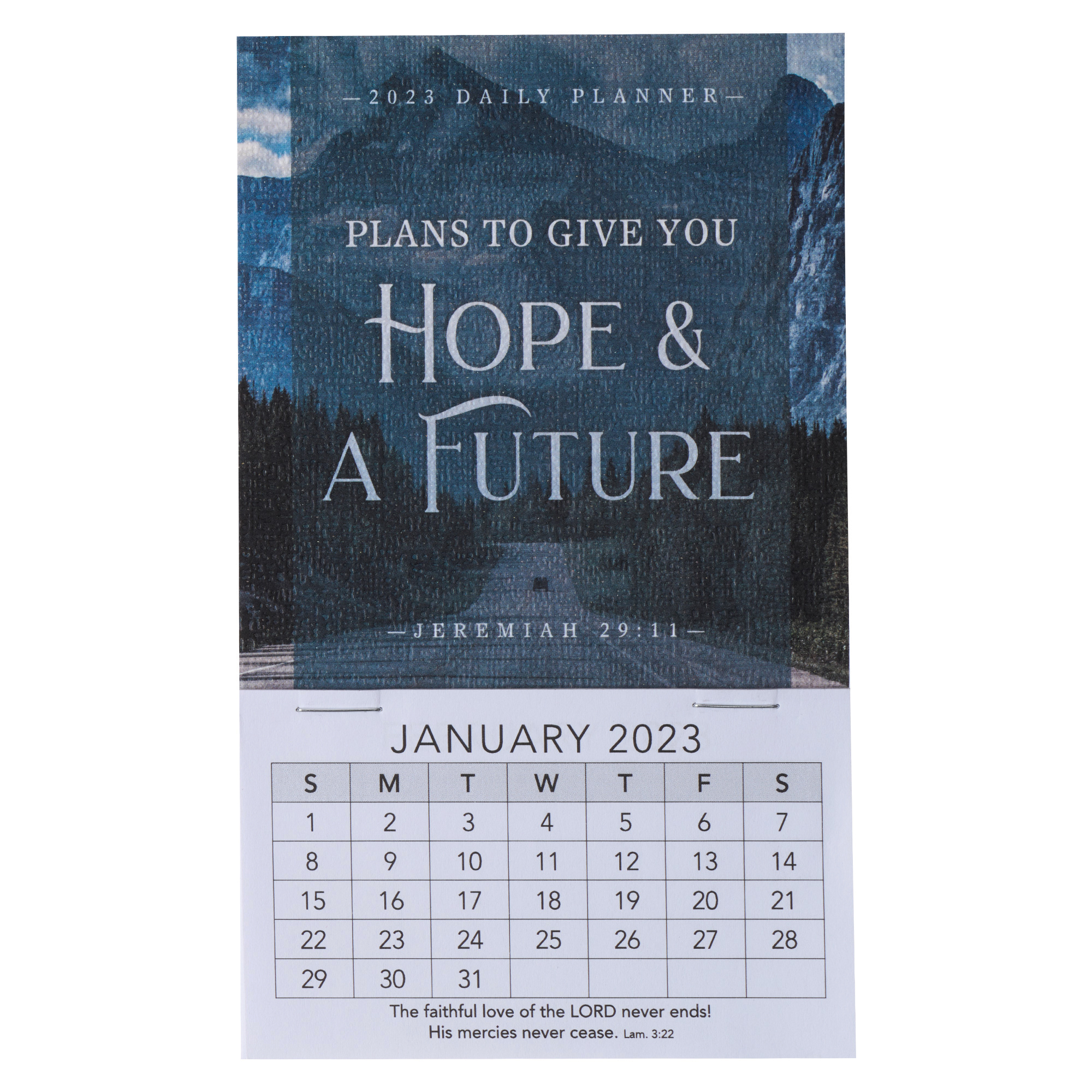 2023 Mini Magnetic Calendar: Hope & a Future (Jer. 29:11) | Koorong