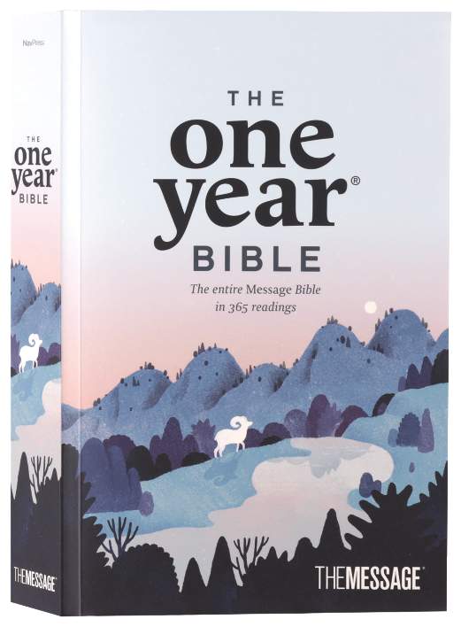 The Message MSG One Year Bible | Koorong