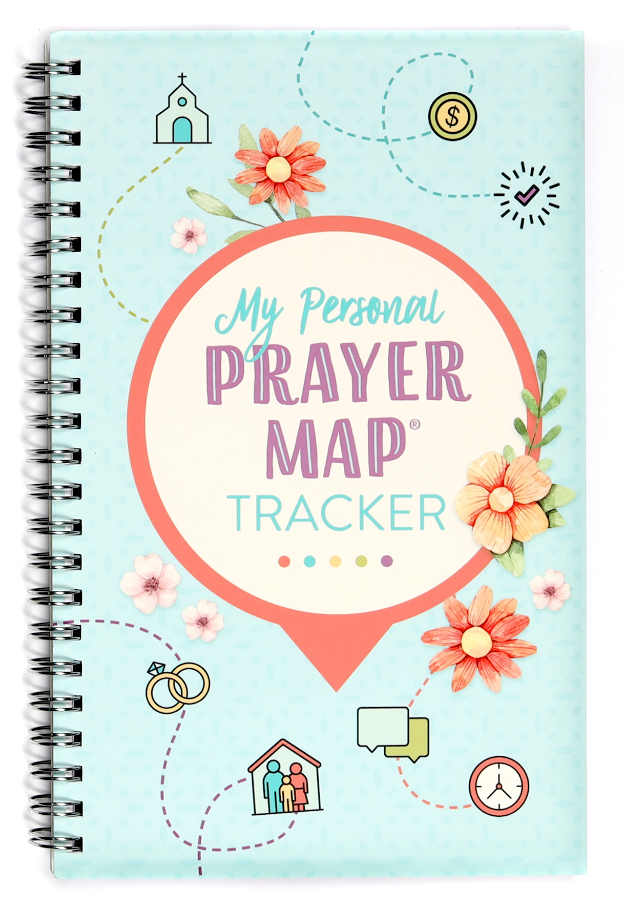 My Personal Prayer Map Tracker - Light Blue (Faith Maps Series) | Koorong