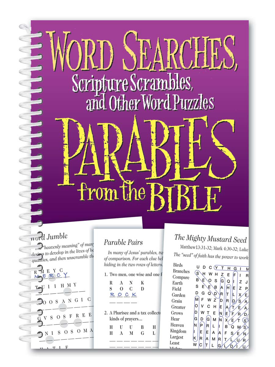 Word Searches and Other Word Puzzles From Parables From the Bible | Koorong