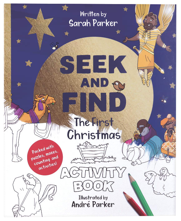 Seek and Find: The First Christmas Activity Book: Packed With Puzzles ...