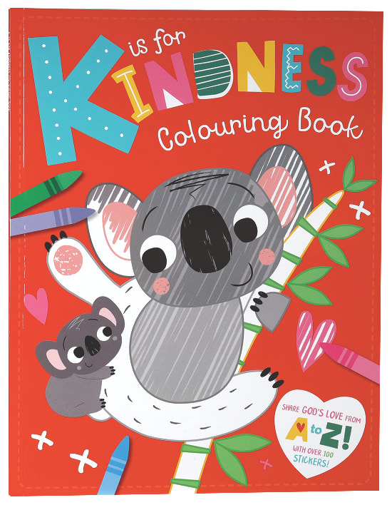 K is For Kindness Colouring Book | Koorong