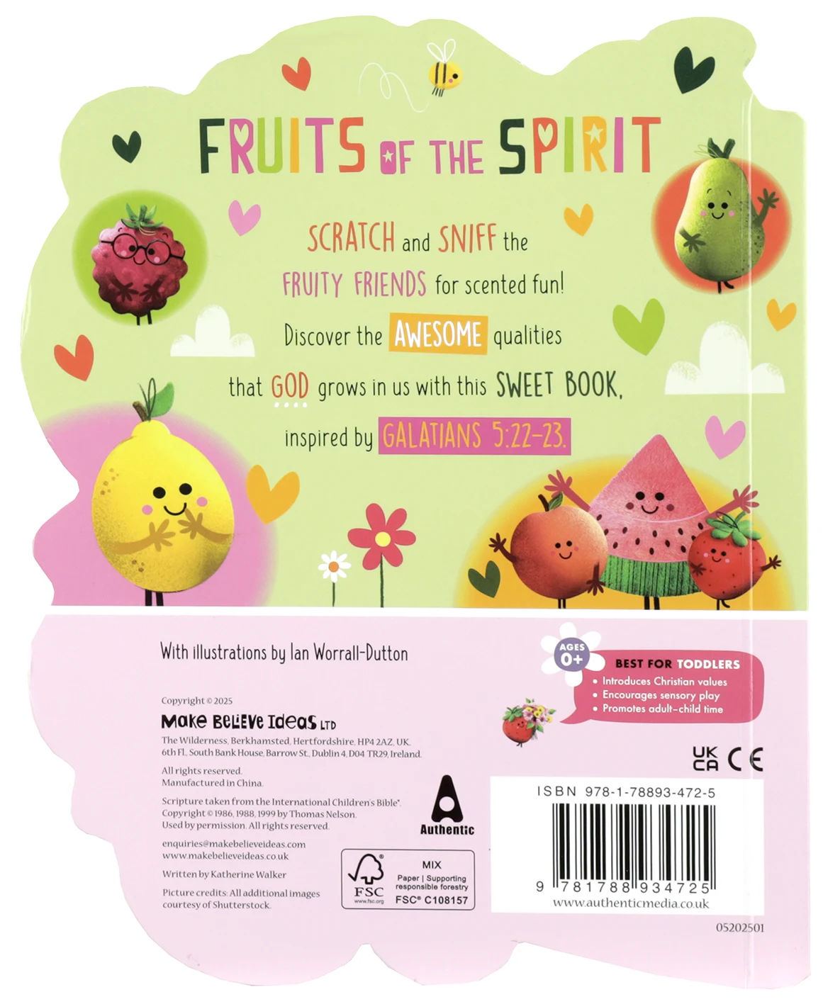 Scratch and Sniff Fruits of the Spirit | Koorong