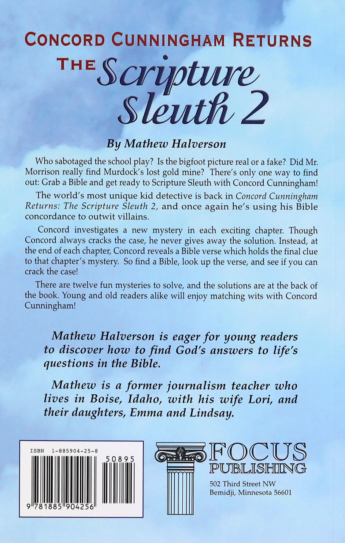 Returns Scripture Sleuth (#02 in Concord Cunningham Mysteries Series ...