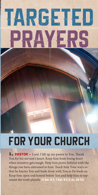 Targeted Prayers For Your Church (50 Pack) | Koorong