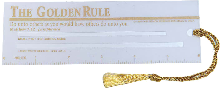 Ruler: Bible Highlighting Guide | Koorong