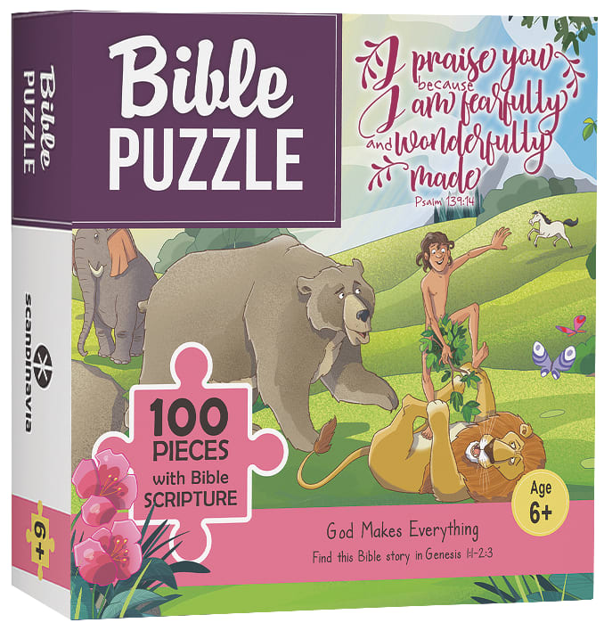 Bible Jigsaw Puzzle: God Makes Everything (100 Pieces) | Koorong