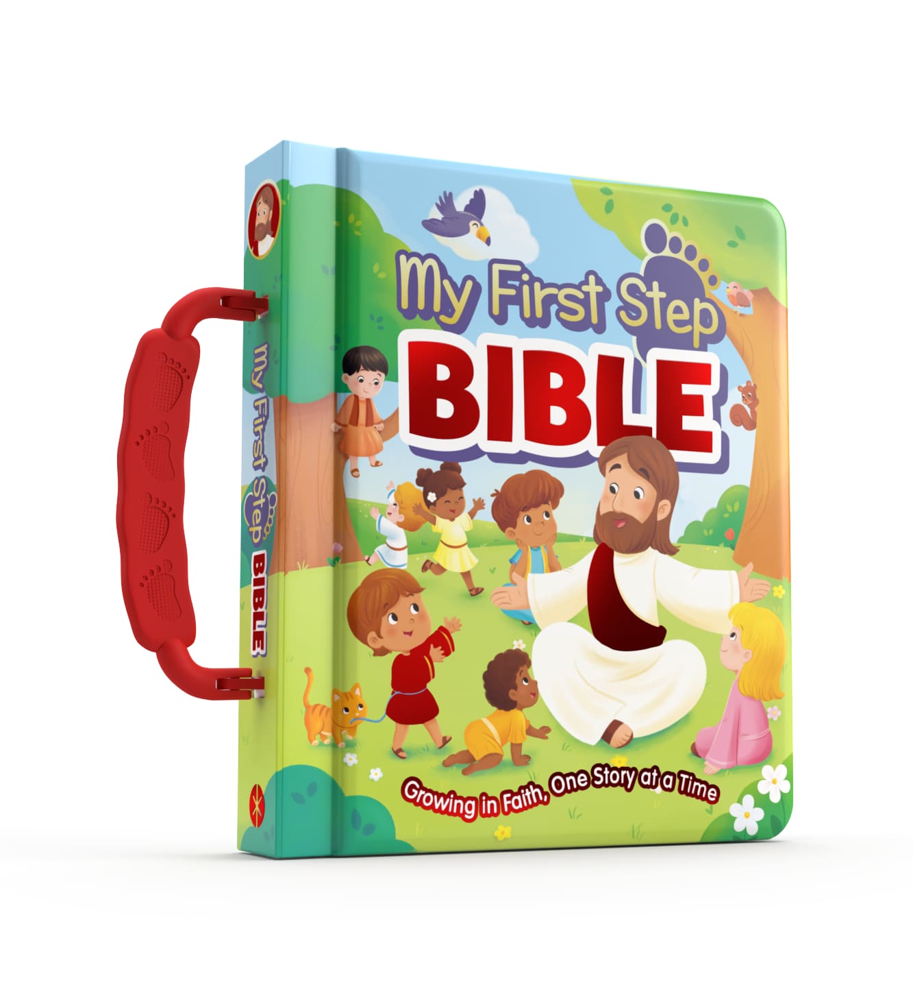 My First Step Bible: Growing in Faith, One Story at a Time (with Handle ...