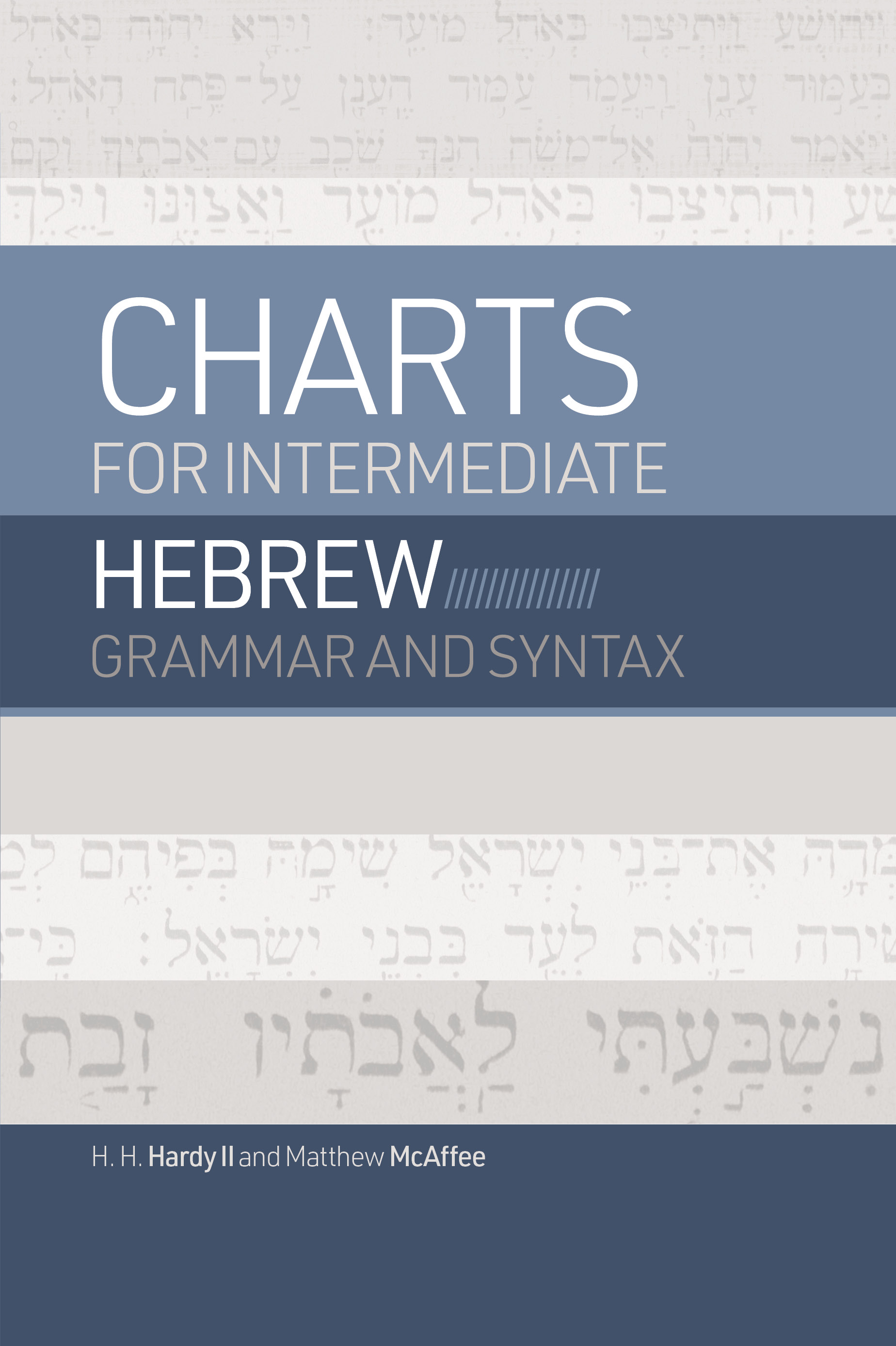 Charts for Intermediate Hebrew Grammar and Syntax: A Quick Reference ...