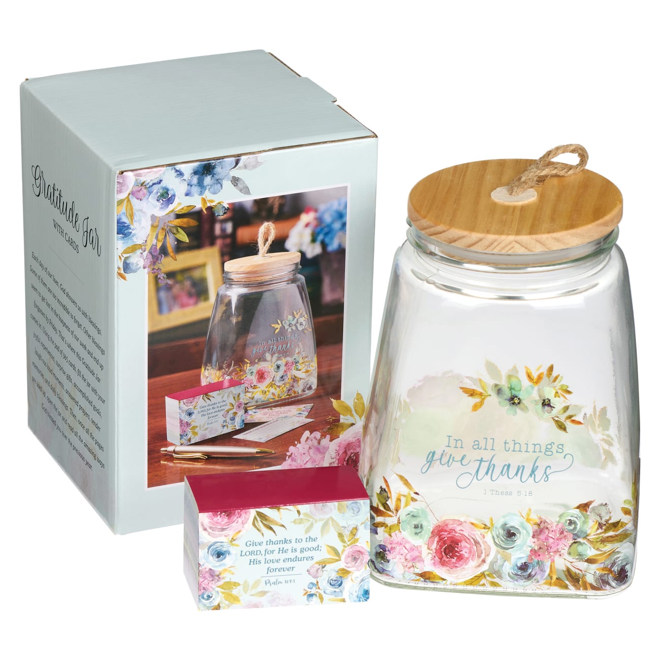 Gratitude Jar With Cards | Koorong