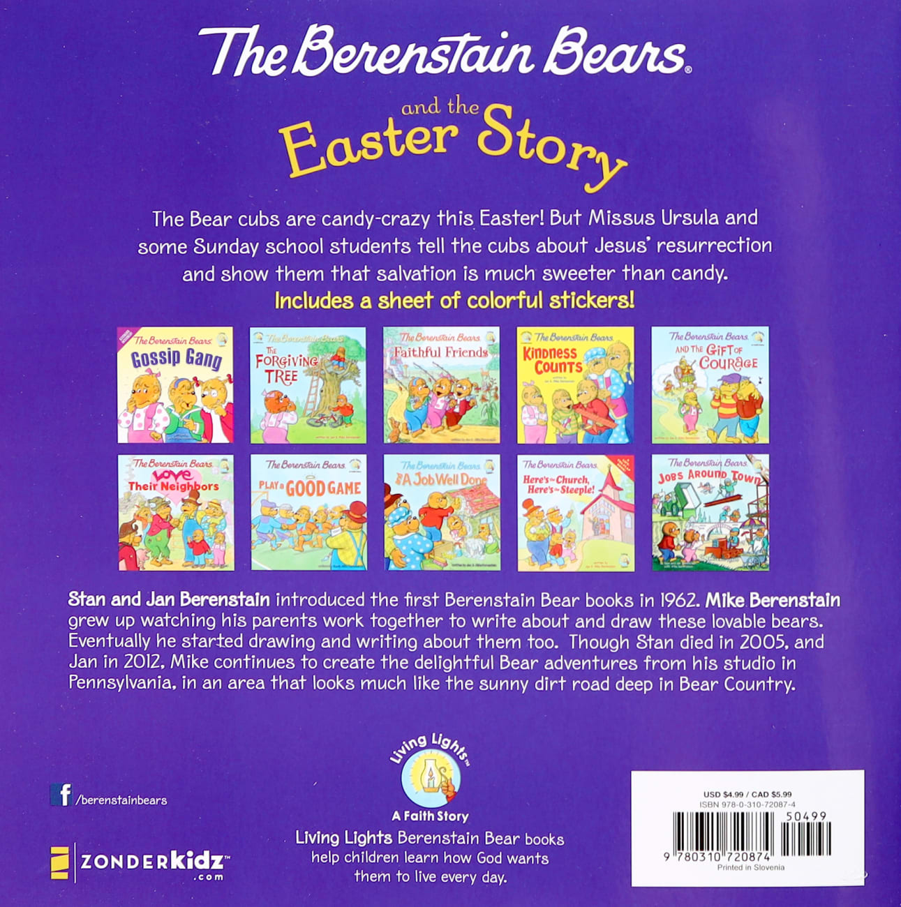 Easter Story (Stickers Included) (The Berenstain Bears Series) by Mike ...