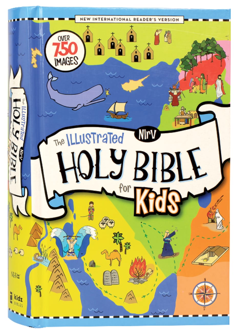 NIRV Illustrated Holy Bible For Kids Full Color by Zondervan Publishing ...