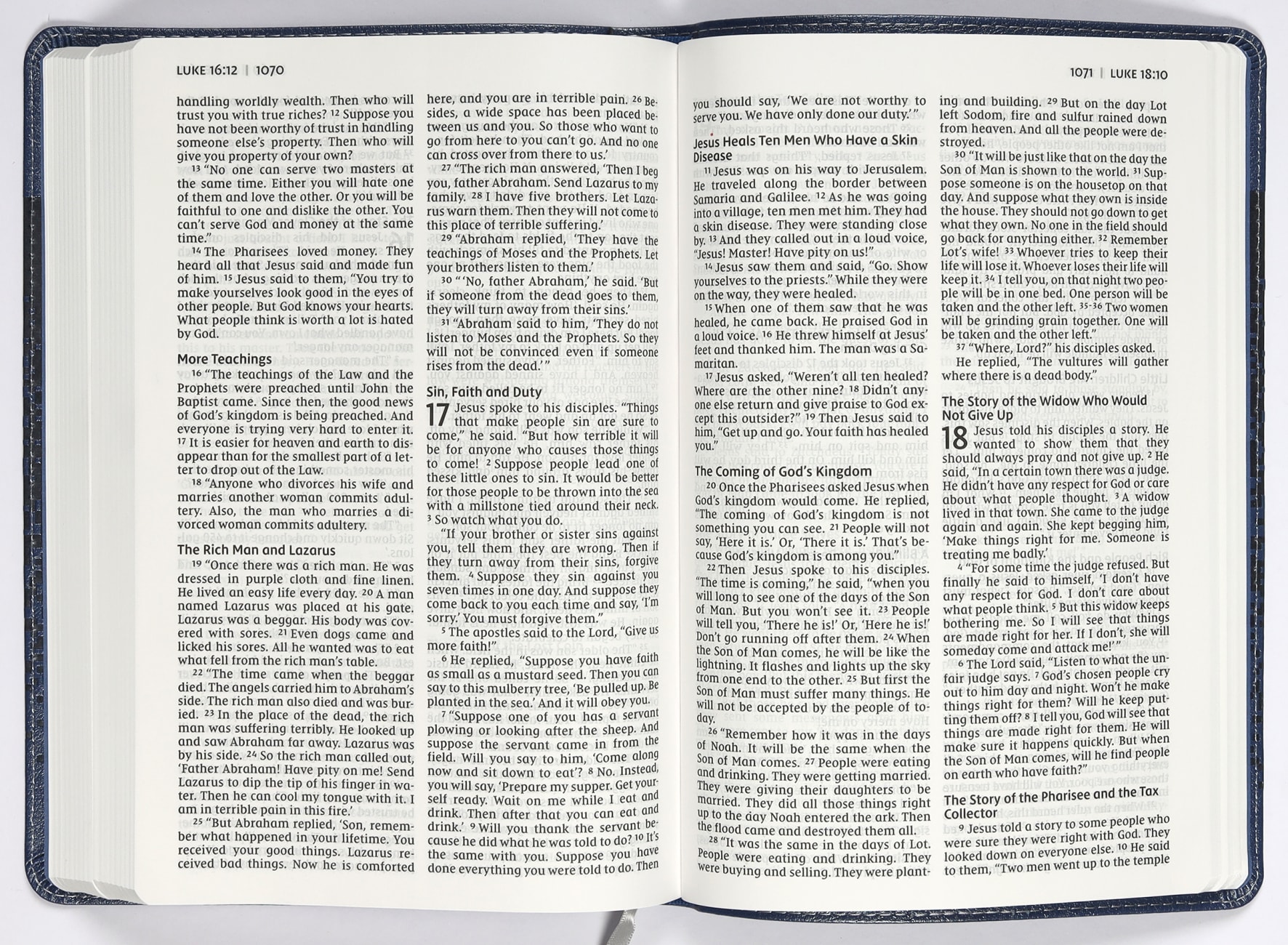 NIRV Bible For Kids Large Print Blue (Red Letter Edition) | Koorong