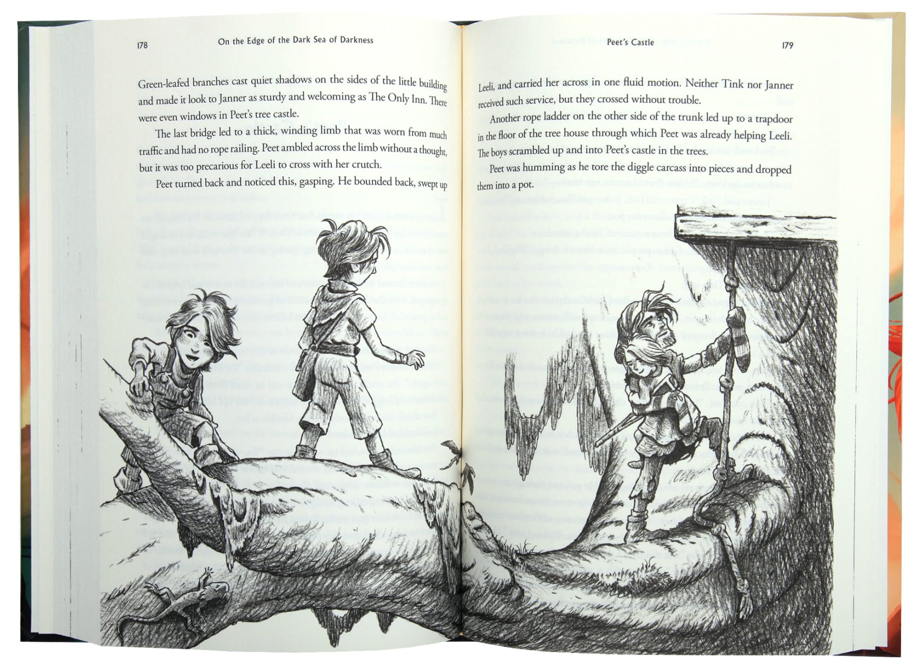 On the Edge of the Dark Sea of Darkness (#01 in The Wingfeather Saga ...