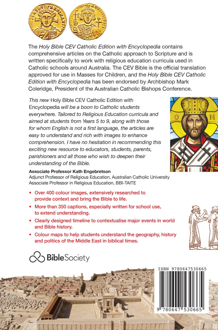 CEV Holy Bible Catholic Edition With Encyclopedia | Koorong