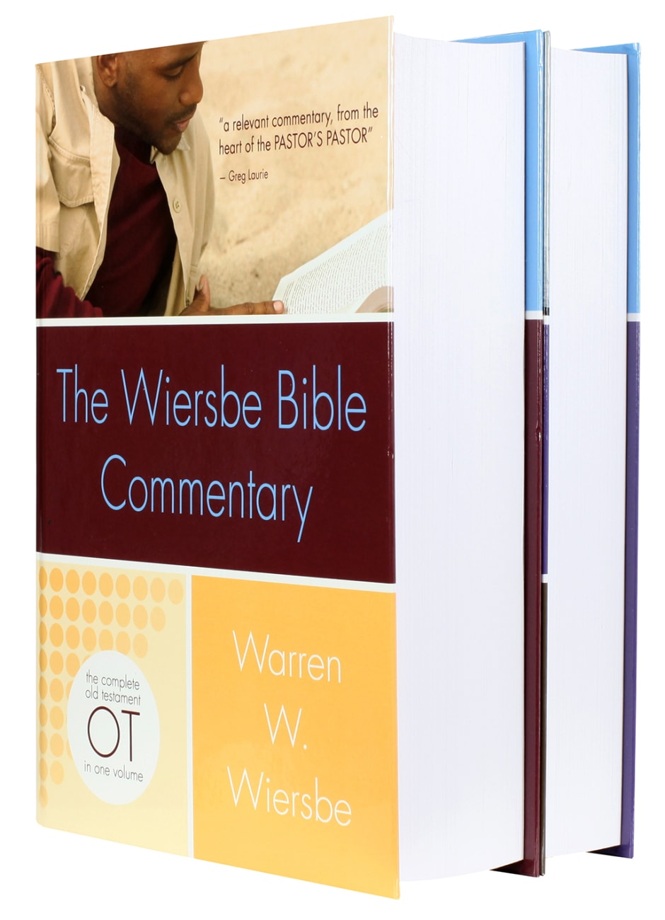 Wiersbe Bible Commentary 2 Volume Set by Warren W Wiersbe | Koorong