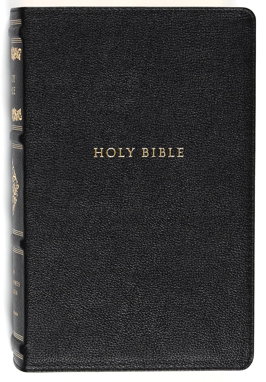 NKJV Personal Size Reference Bible Sovereign Collection Black Thumb Indexed (Red Letter Edition ...