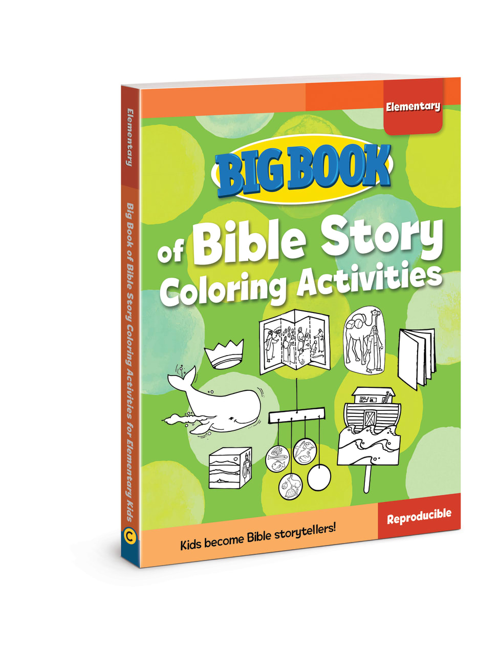 Big Book of Bible Story Coloring Activities For Elementary Kids ...