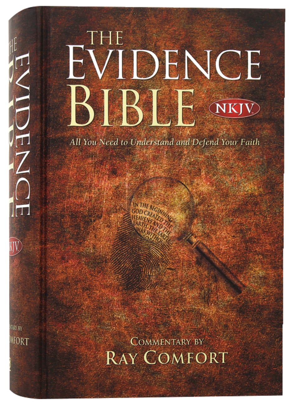 NKJV the Evidence Study Bible (Red Letter Edition) by Ray Comfort (Ed ...